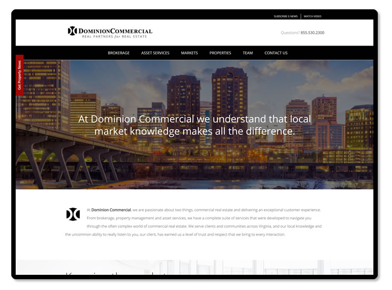 Dominion Commercial Example - Marketing Image